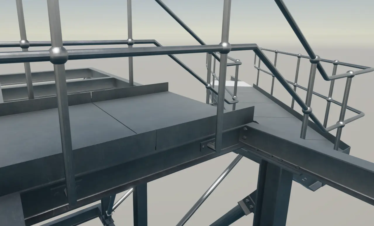 Kent Stack Walkway - Proline Structural Detailing